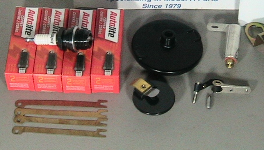 1928-1931 Model A Ford Tune-up Kit with the NU Rex Timing Tool and ...