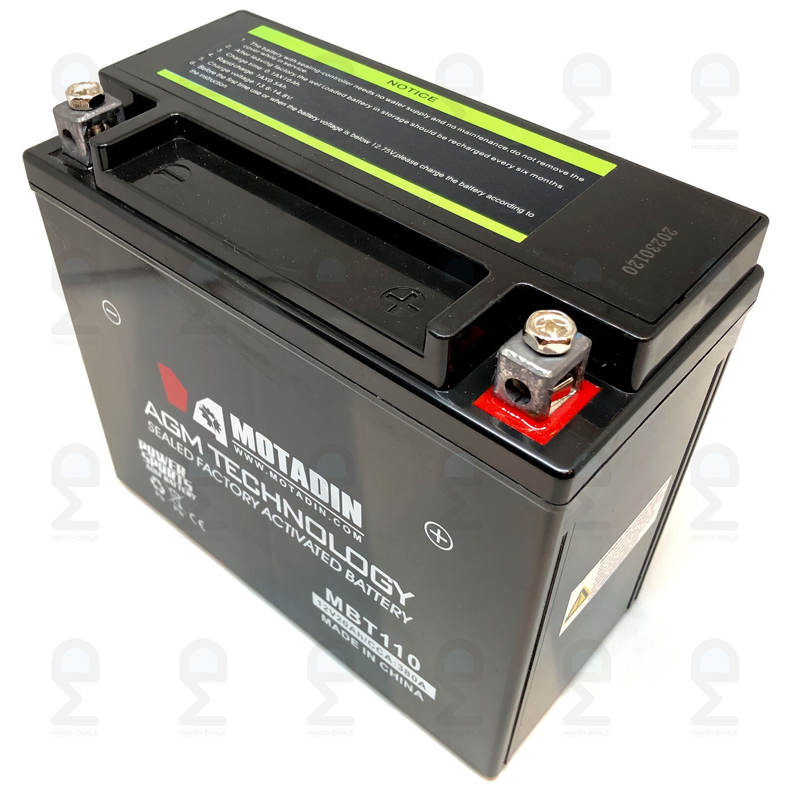 AGM BATTERY FOR HARLEY DAVIDSON FLSTC HERITAGE SOFTAIL CLASSIC 1997 ...