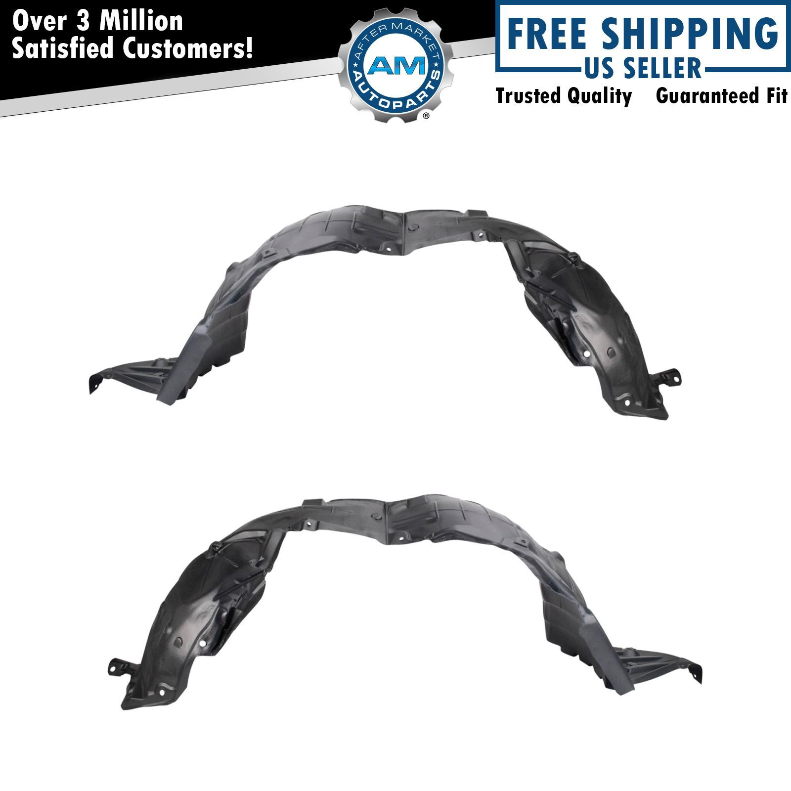 Front Inner Fender Liner Set Fits 2013-2015 Nissan Altima | eBay
