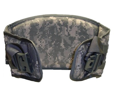 MOLLE II Molded Waist Belt ACU Camouflage Military Surplus Kidney Belt ...