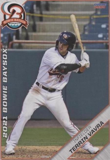 2021 Choice Bowie Baysox - Terrin Vavra #29 (RC) for sale online | eBay