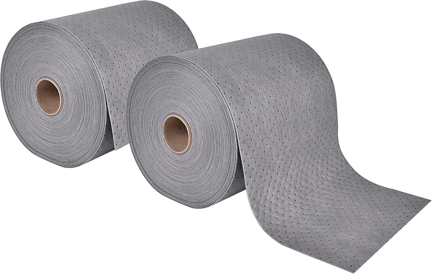 2pack Heavy Duty Oil Absorbent Pads, Maintenance Mat Roll for All Grey ...