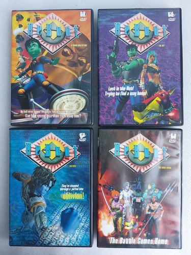 ReBoot: Seasons III. Vol 1,2,3 & 4. Movies DVD 2000 Animation Set w ...
