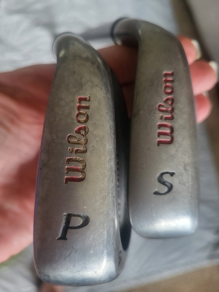 Wilson Fat Shaft Hypercarbon 535 Lite Set Of 6 Golf Clubs #5, 7, 8, 9 ...