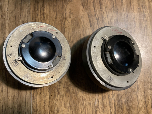 Pair Altec 902-8B drivers from Model 14, Tangerine phase plugs, perfect ...