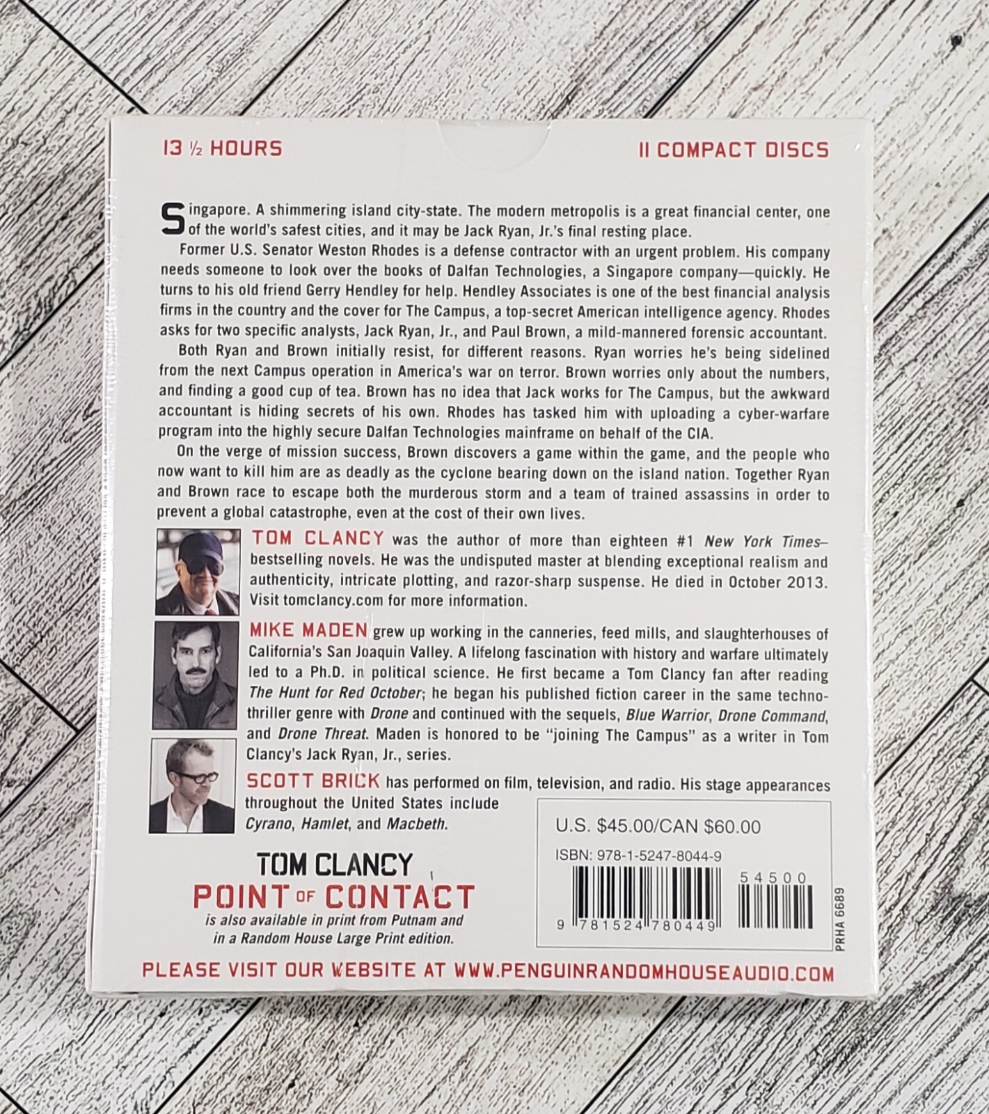 A Jack Ryan Jr. Novel Ser.: Tom Clancy Point of Contact by Mike Maden ...