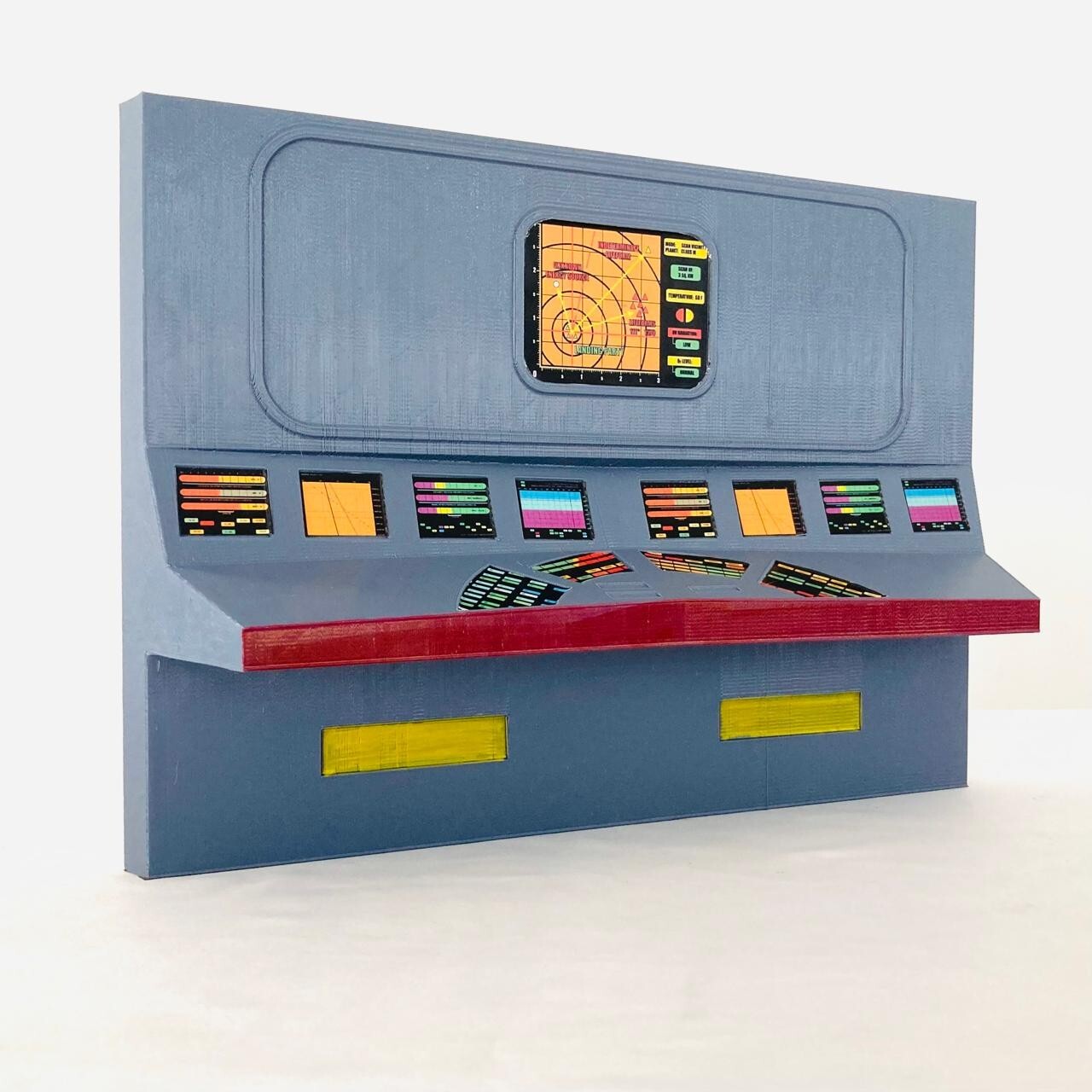 Star Trek Tos Bridge Computer Console #2 (Large) for 6 in (1:12) Figure ...