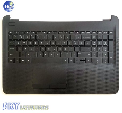 HP 15AC 15-AC063NR 15-AF Palmrest upper Case Keyboard W Touchpad 813974 ...