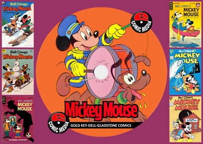 Mickey Mouse - Dell – Gold Key Comics On PC DVD Rom (CBR Format) | eBay
