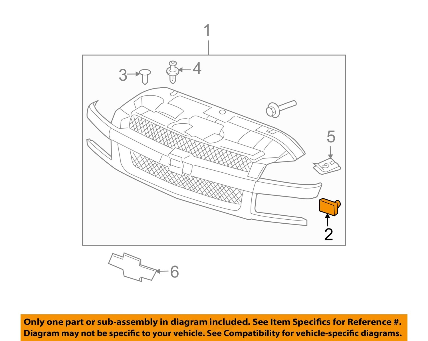 GM OEM 99-17 Aurora Exterior Trim-Rocker Molding Clip 25724529 | eBay