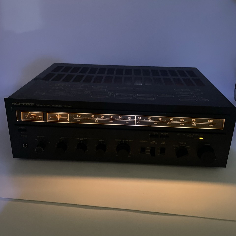 Vector Research VR-5000 VTG Hi Fi Receiver Tuner Integrated Amp W ...