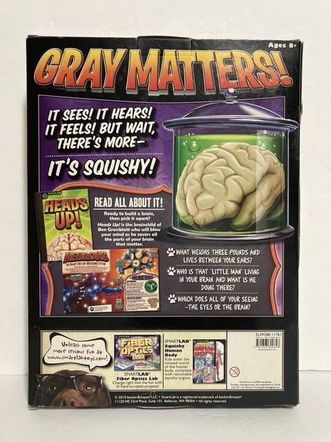The Amazing Squishy Brain by SmartLab Toys Staff and Ben Grossblatt ...