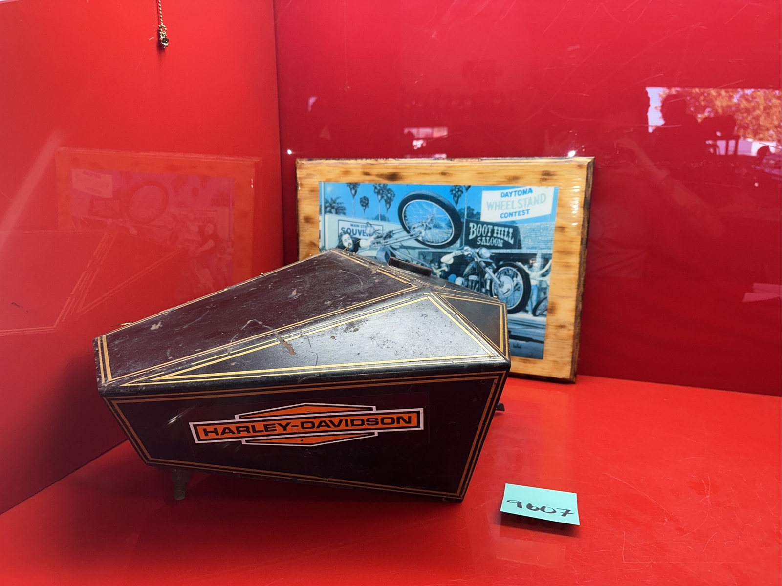 Vintage Harley Chopper Prism Gas Fuel Tank WIDE VTG HONDA TRIUMPH ...