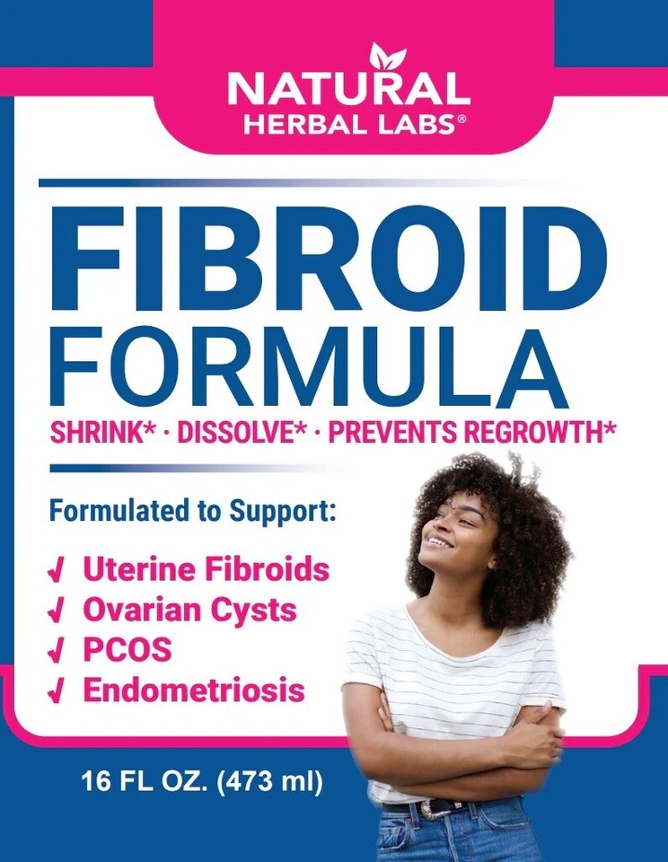 FIBROID Formula By Natural Herbal Labs, Plant-Based Superfood, 16 oz ...