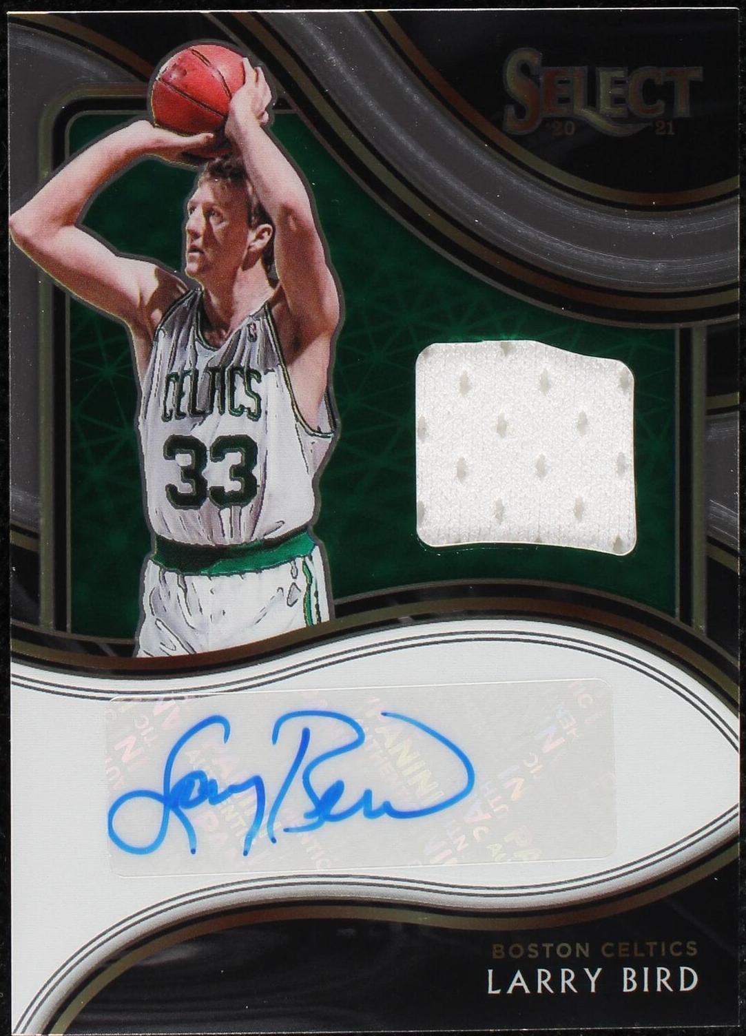 2020-21 Panini Select - Autographed Memorabilia Larry Bird #AM-LBD /49 ...