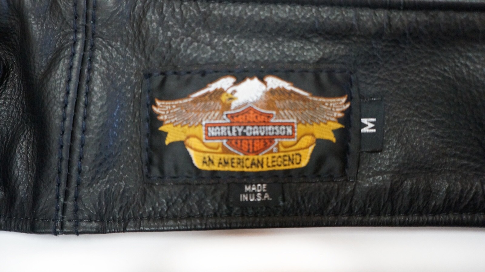 Harley Davidson Chaps - Black Leather - Men's M - Gem