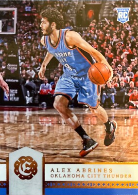 Alex Abrines Excalibur 16-17 #125 Rookie Card Oklahoma City Thunder | eBay