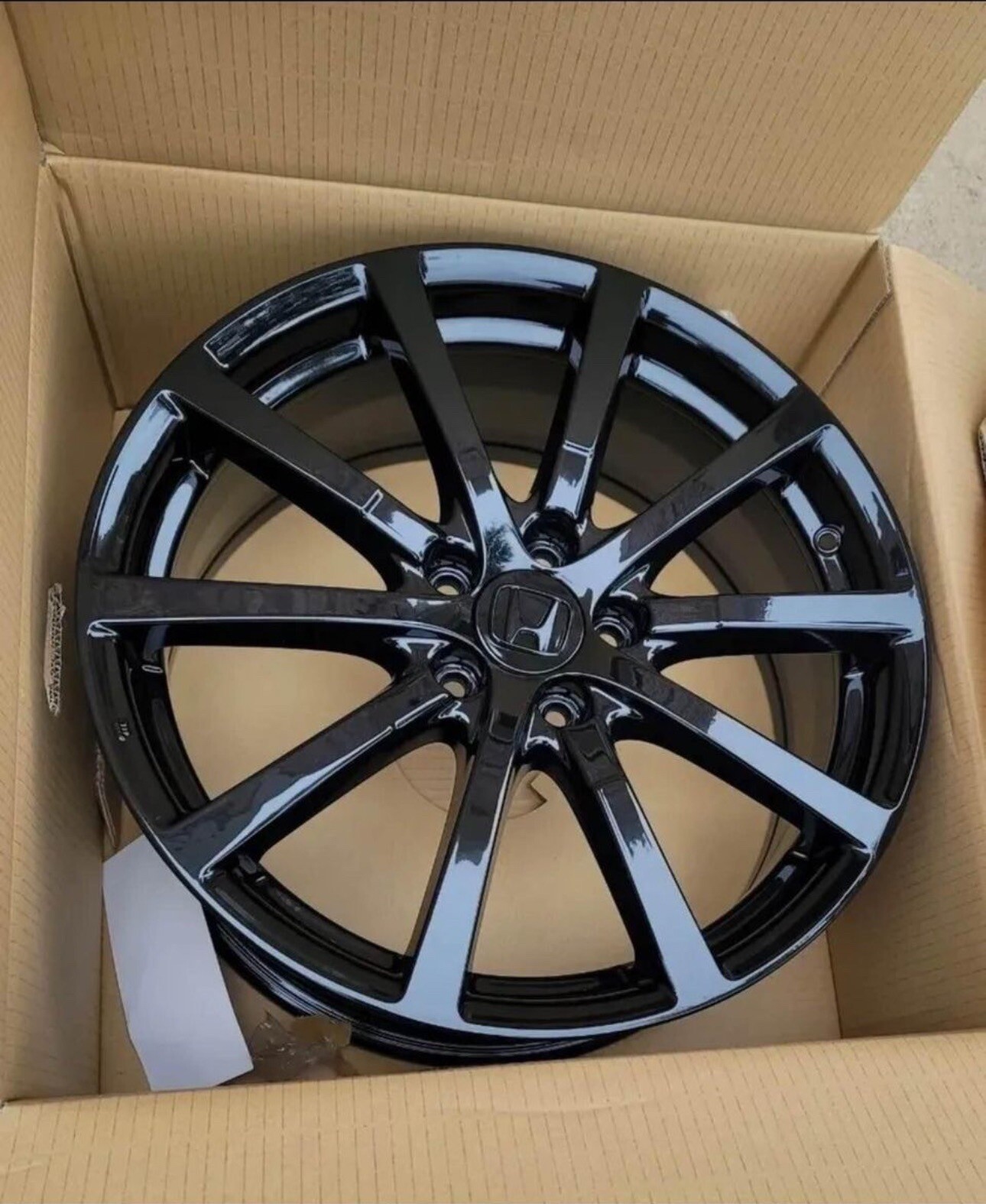 2008 Honda HFP 19" 10 Spoke Wheels | 08W19-TE0-100 | OE | Black | 5x114 ...