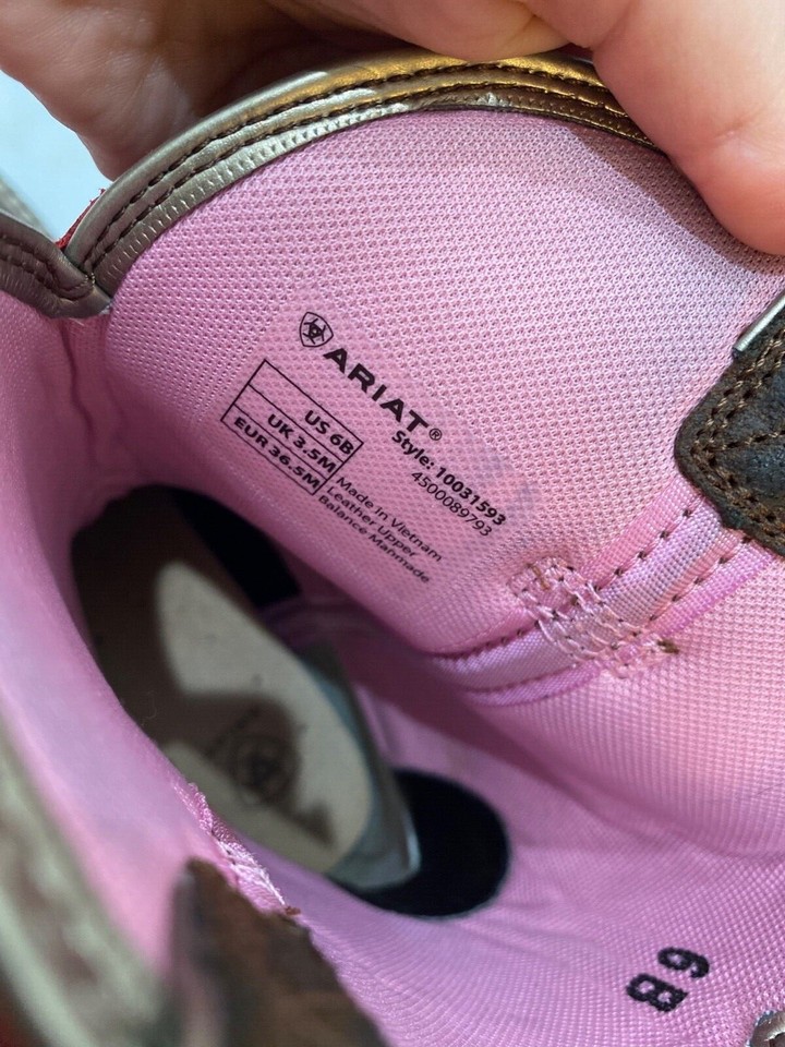 ARIAT International Delilah Western Women Boots. Color Java, Size 6B | eBay