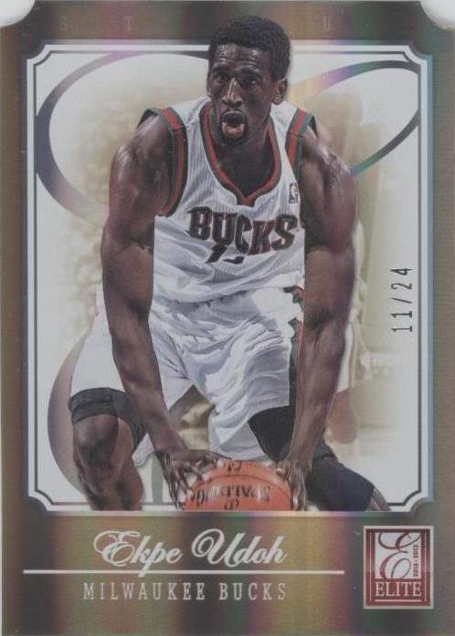 2012-13 Elite - Ekpe Udoh #49 Status Gold Die-Cut /24 for sale online ...