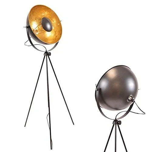 Modern Vintage Industrial Tripod Stand LED Floor Lamp Satellite Light ...