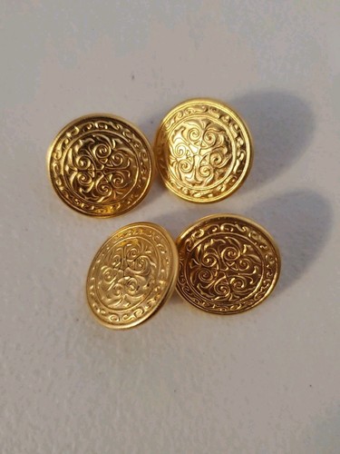 Vintage gold tone metal masked star David Jewish collector buttons | eBay