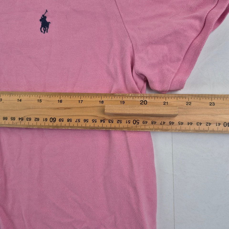 Polo RALPH LAUREN XL rosa da uomo vestibilità classica 100% cotone | eBay