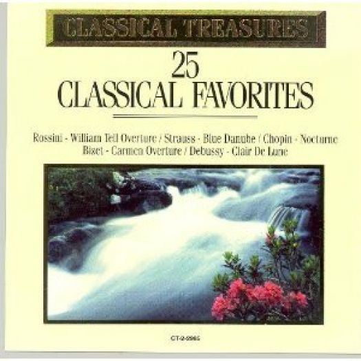 Classical Treasures: 25 Classical Favorites (Music CD) | eBay