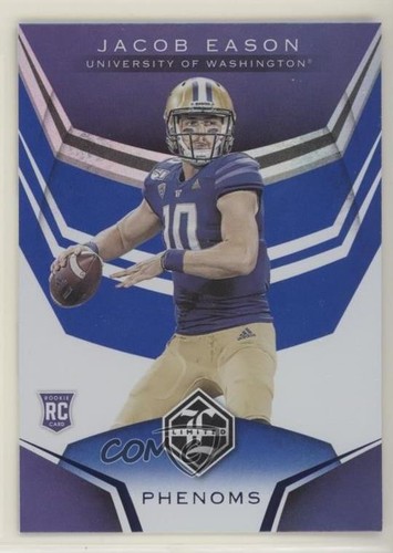 2020 Chronicles Draft Picks Limited Phenoms Mirror Blue Jacob Eason ...