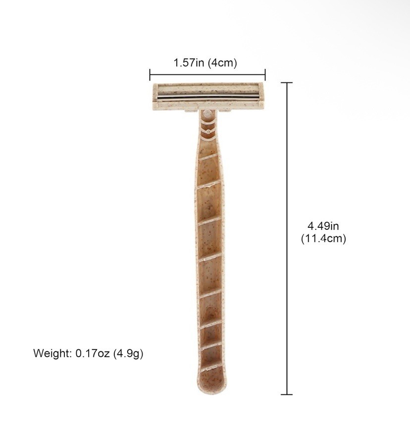 Eco-Friendly Razor | Twin Blade | Recycled Material | Men & Women ...