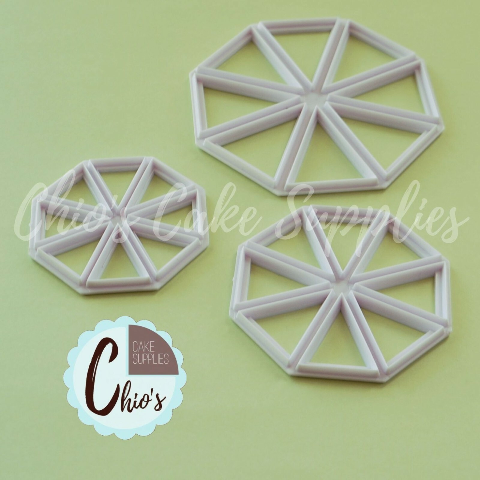 Banner Bunting cutter for fondant, clay 3 plastic pieces set. Time ...