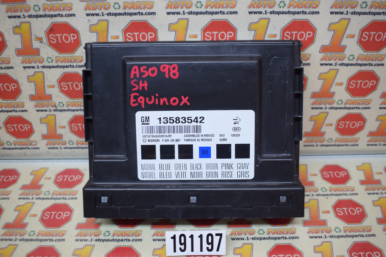 Body Control Module ACDelco GM Original Equipment 13580698 for sale ...