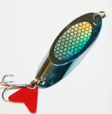 Fladen Bass Fishing Wedge Lure - Blue Hologram 32g | eBay UK