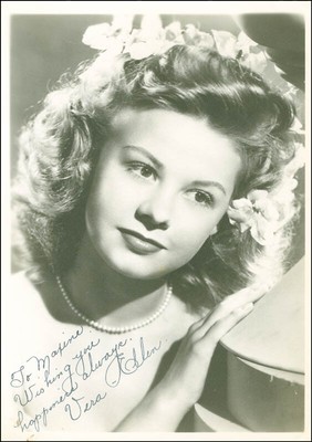 VERA-ELLEN ROHE - AUTOGRAPHED INSCRIBED PHOTOGRAPH | eBay