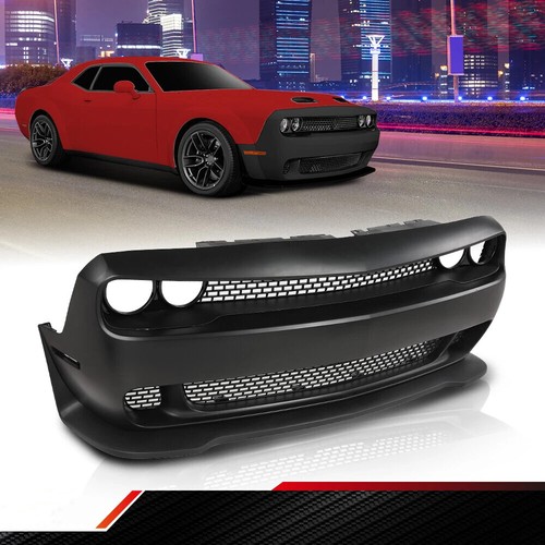 Fit For 2015-2023 Dodge Challenger Hellcat Style Full Front Bumper ...