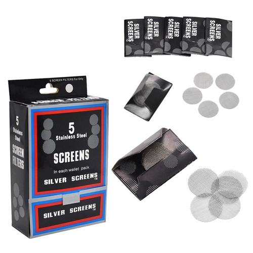 500pcs/lot Tobacco Stainless Steel Pipe Screens Smoking Mesh .79 20mm ...