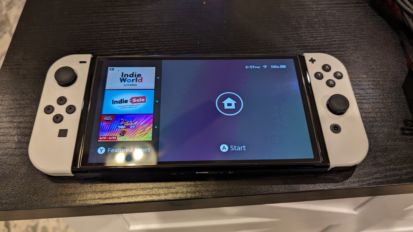 Nintendo Switch Oled Handheld Console - 64GB - White With 256gb Samsung ...