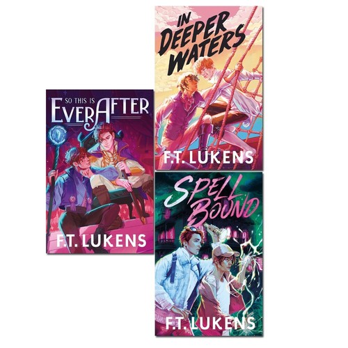F.T. Lukens 3 Books Set In Deeper Waters, Spell Bound, So This Is Ever ...