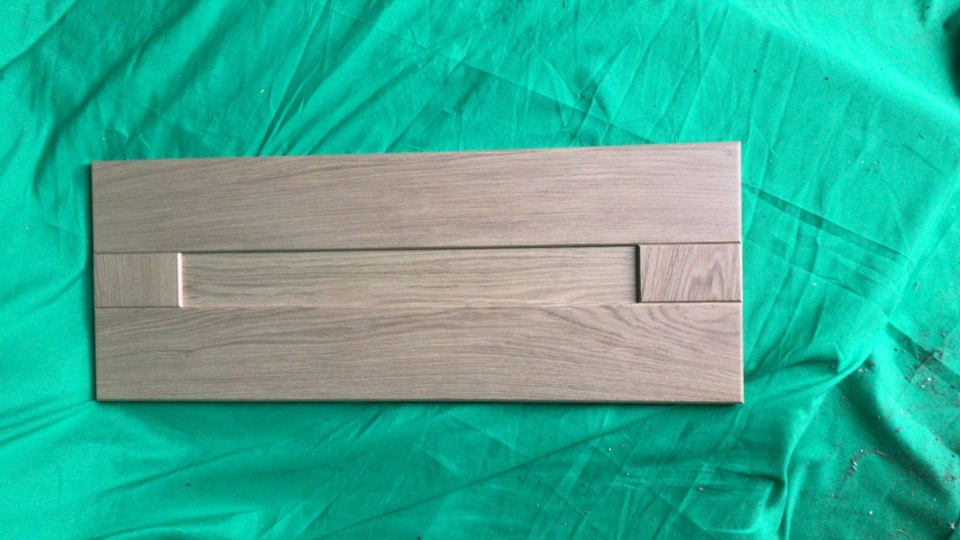 HPP Drawer Fronts larder doors clad on panels ALL SIZES VERTO SOLID OAK ...