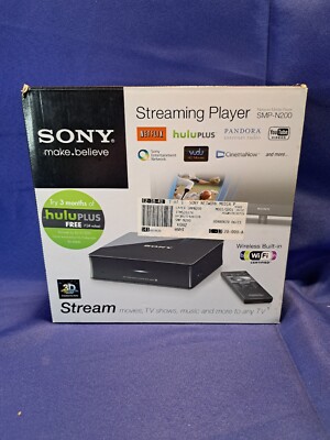 Sony SMP-N100 Digital HD Media Streamer WIFI 4905524690996| eBay