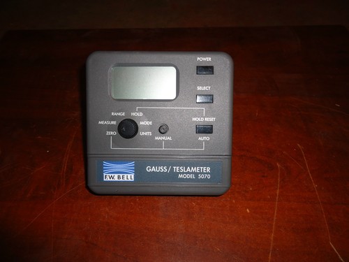 F.W. BELL, GAUSS / TESLAMETER, MODEL#5070, USED GREAT SHAPE | eBay