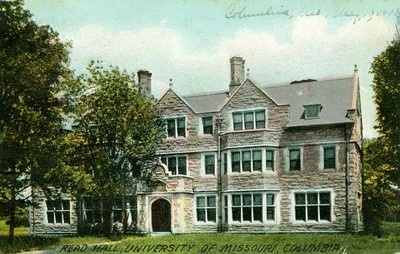 Columbia, MO Read Hall, University of Missouri 1908 | eBay