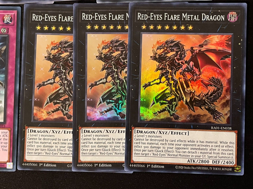 YUGIOH RED-EYES DECK- METAL- SOUL- MELEFIC- SPIRIT- FLARE- INFERNO ...
