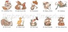 MACHINE EMBROIDERY DESIGNS USB - CURRENT CRITTERS COLLECTION 4X4 5X7 ...