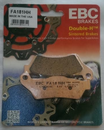 EBC Sintered REAR Brake Pads Fits MOTO GUZZI 850 / 1200 NORGE (2006 to ...