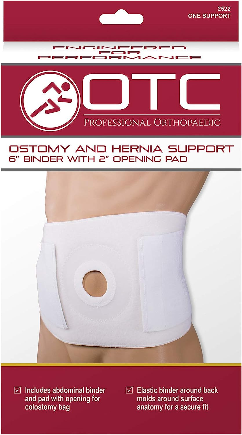OTC Ostomy Abdominal Binder Stoma Support Henia Colostomy 6″ Belt 2″ | eBay
