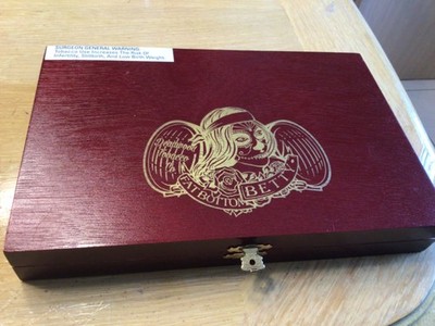 Fat Bottom Betty Empty Wood Cigar Box | eBay