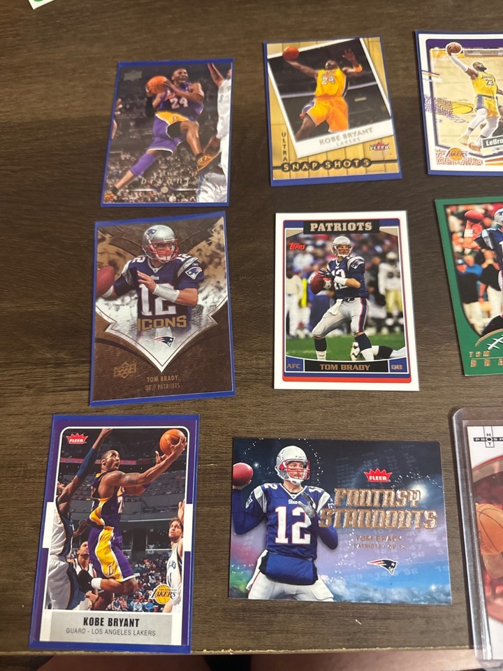 the goat lot tom brady lebron james and kobe bryant | eBay