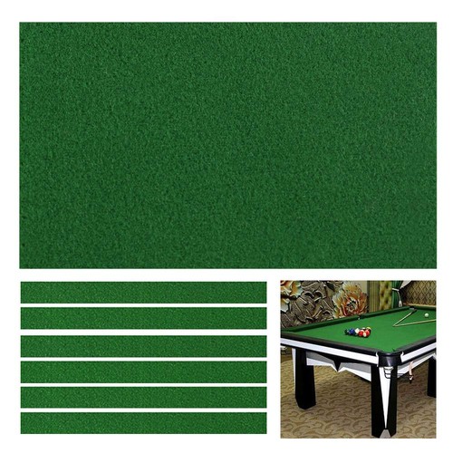 Billiard Cloth Pool Table Felt with 6 Strips for 7/8/9 Foot Fast Pre ...