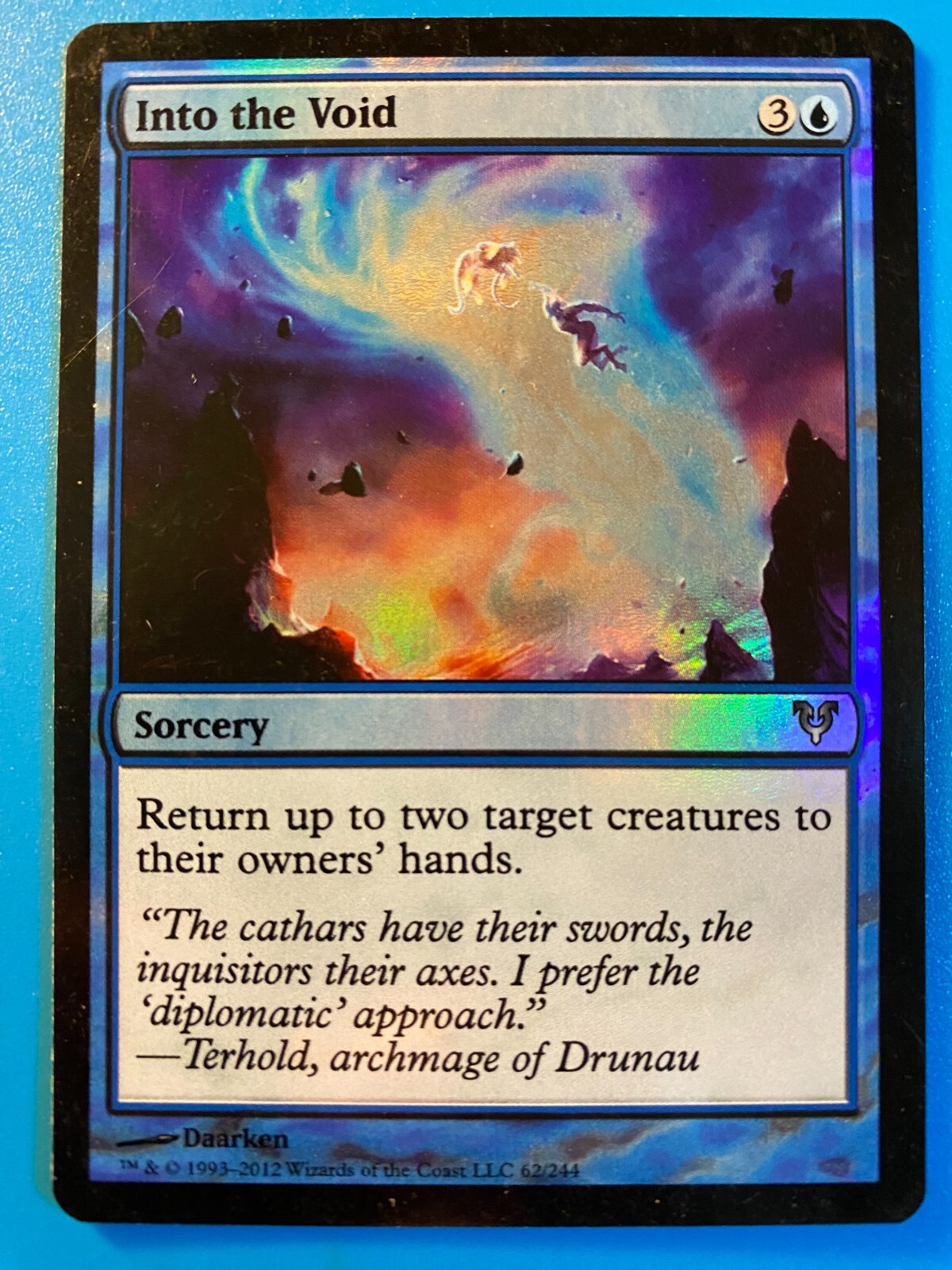 MTG 1x FOIL Into the Void Avacyn Restored Modern Magic the Gathering ...